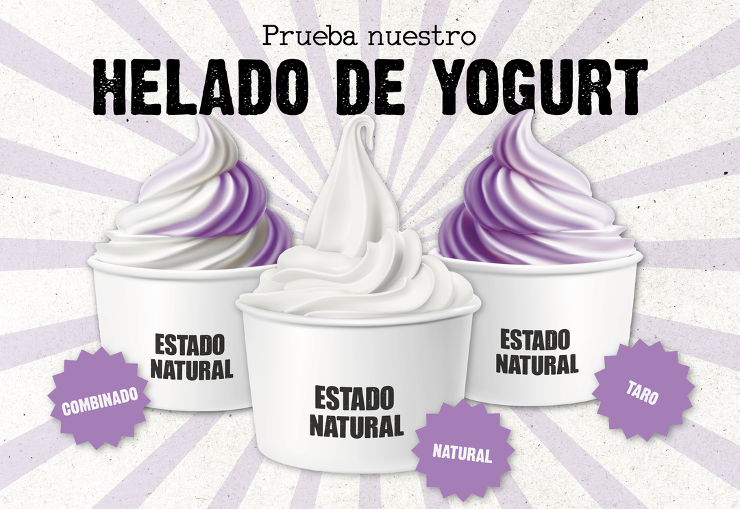 Helados de Yogurt Estado Natural