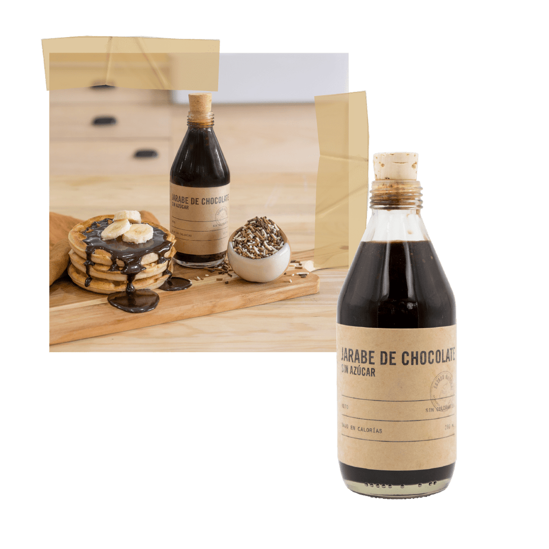 Jarabe de Chocolate sin Azúcar - Estado Natural